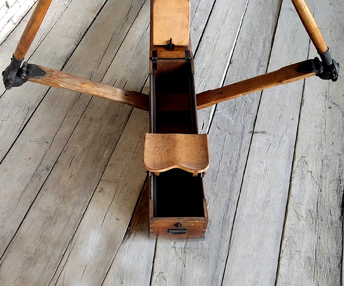 ANTIQUE ROWING MACHINE Vintage Various Objects